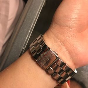 Marc By Marc Jacobs | Accessories | Marc Jacobs Silver Amy Watch | Poshmark